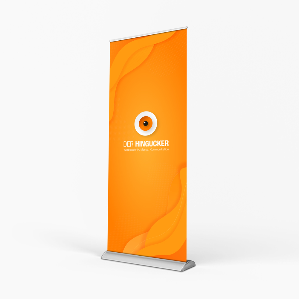 INDOOR Intro Roll Up – DER HINGUCKER